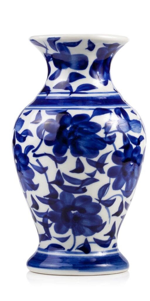 Royal blue plate - Sandler Art