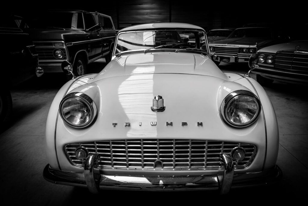 Vintage American car in Habana - Sandler Art