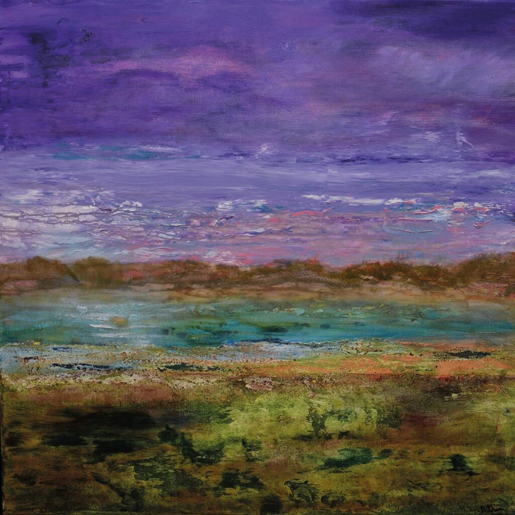 Colorful canal houses - Sandler Art