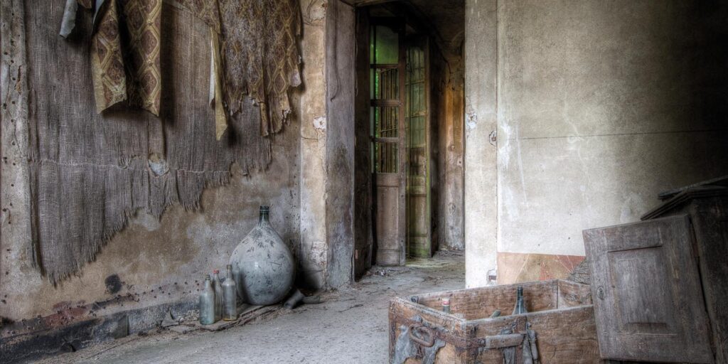 lost floor grow over with plants - Sandler Art