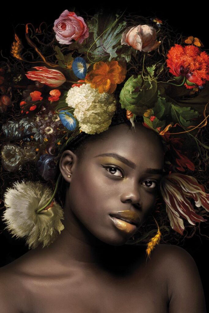 Flower power Eva - Sandler Art