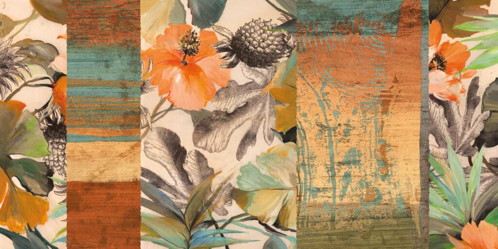 Exploding yellow roses - Sandler Art